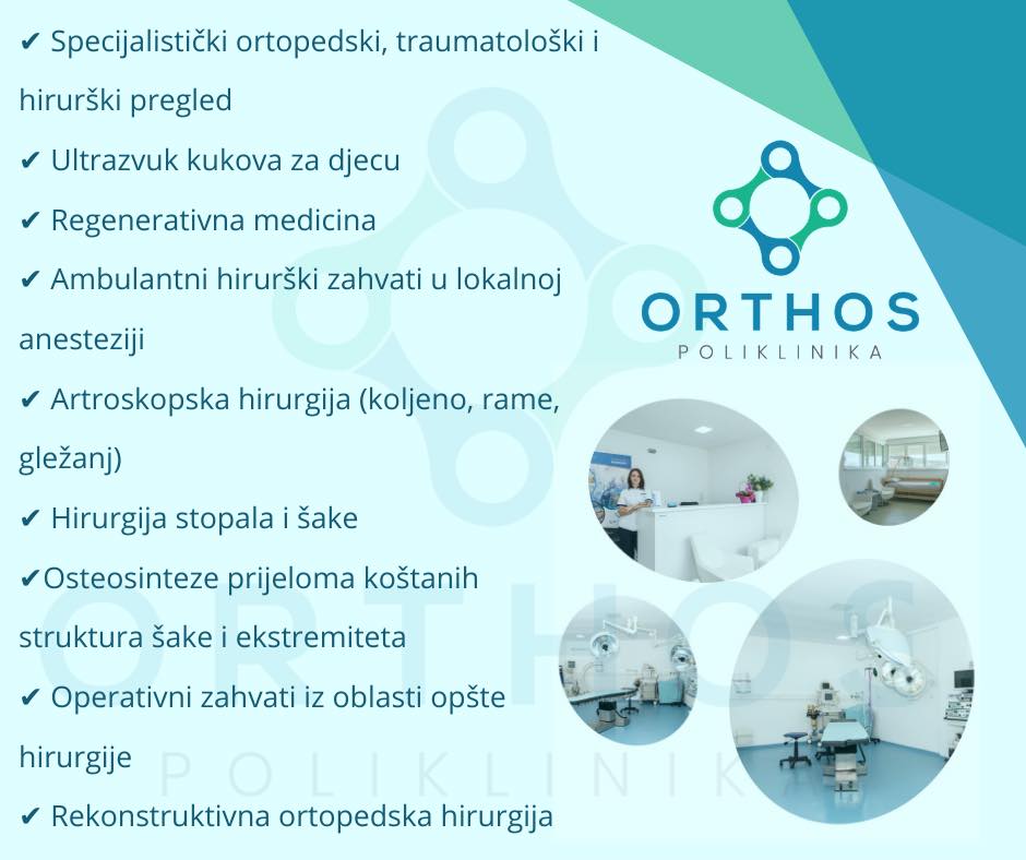 Dobrodošli u ORTHOS Polikliniku